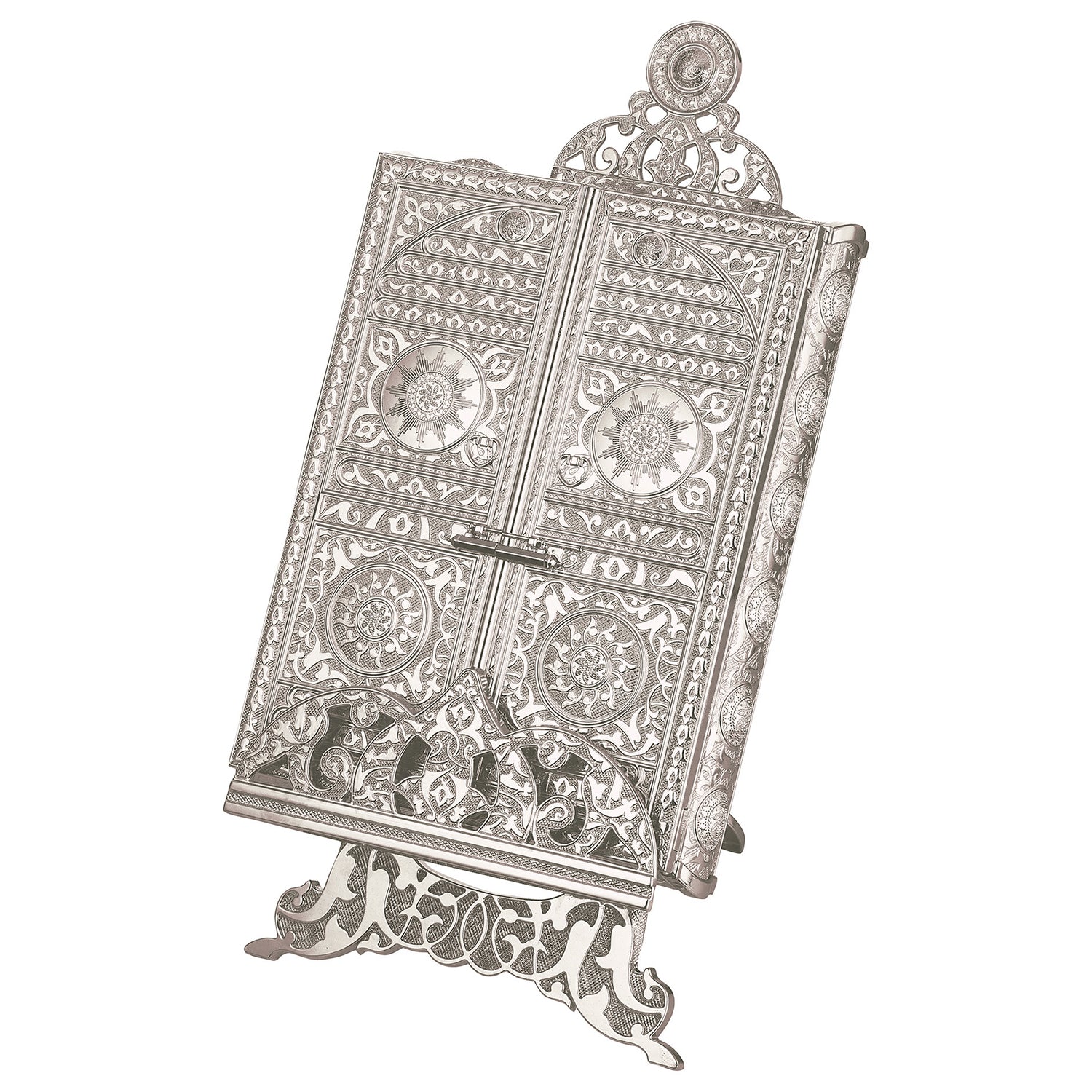 Luxury Metal Quran Box with Stand, Islamic Gift Box – HAKAN